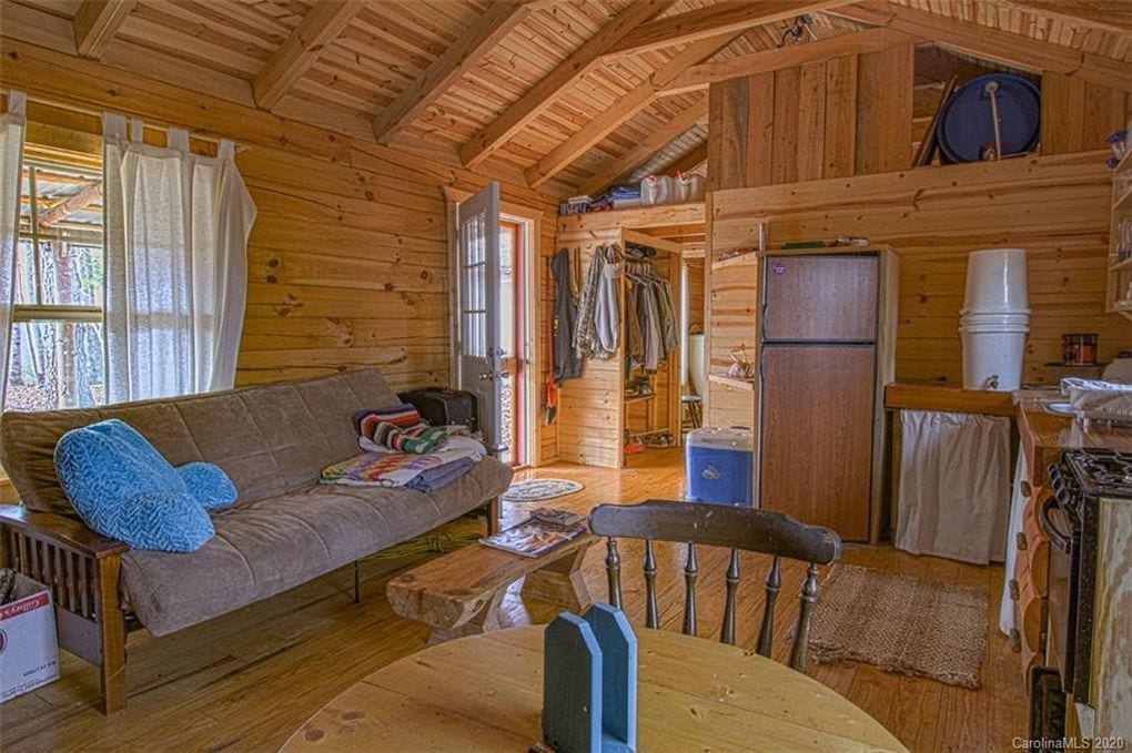 Completely Turnkey Off-Grid Bugout Cabin in NC Mountains ...
