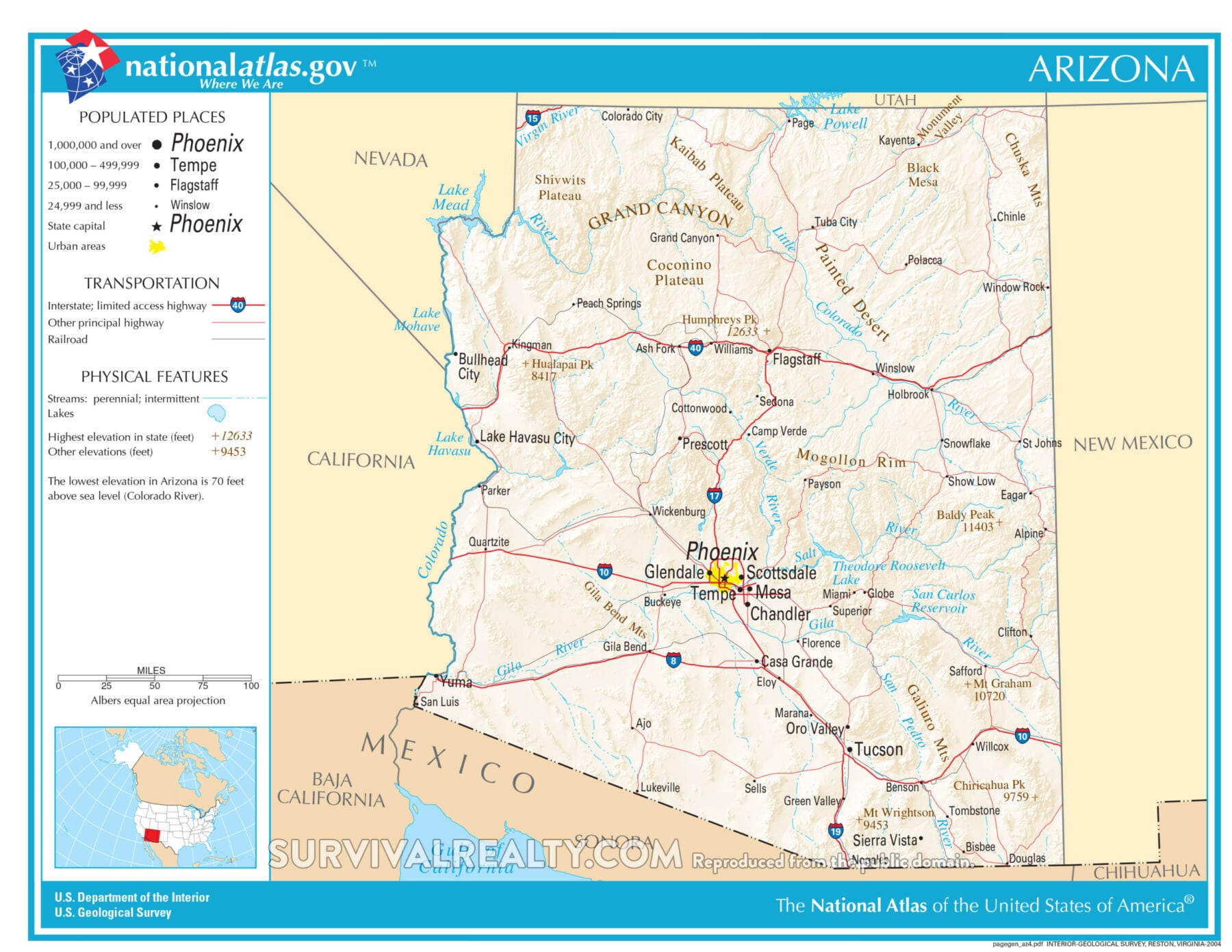 Arizona - SurvivalRealty.com