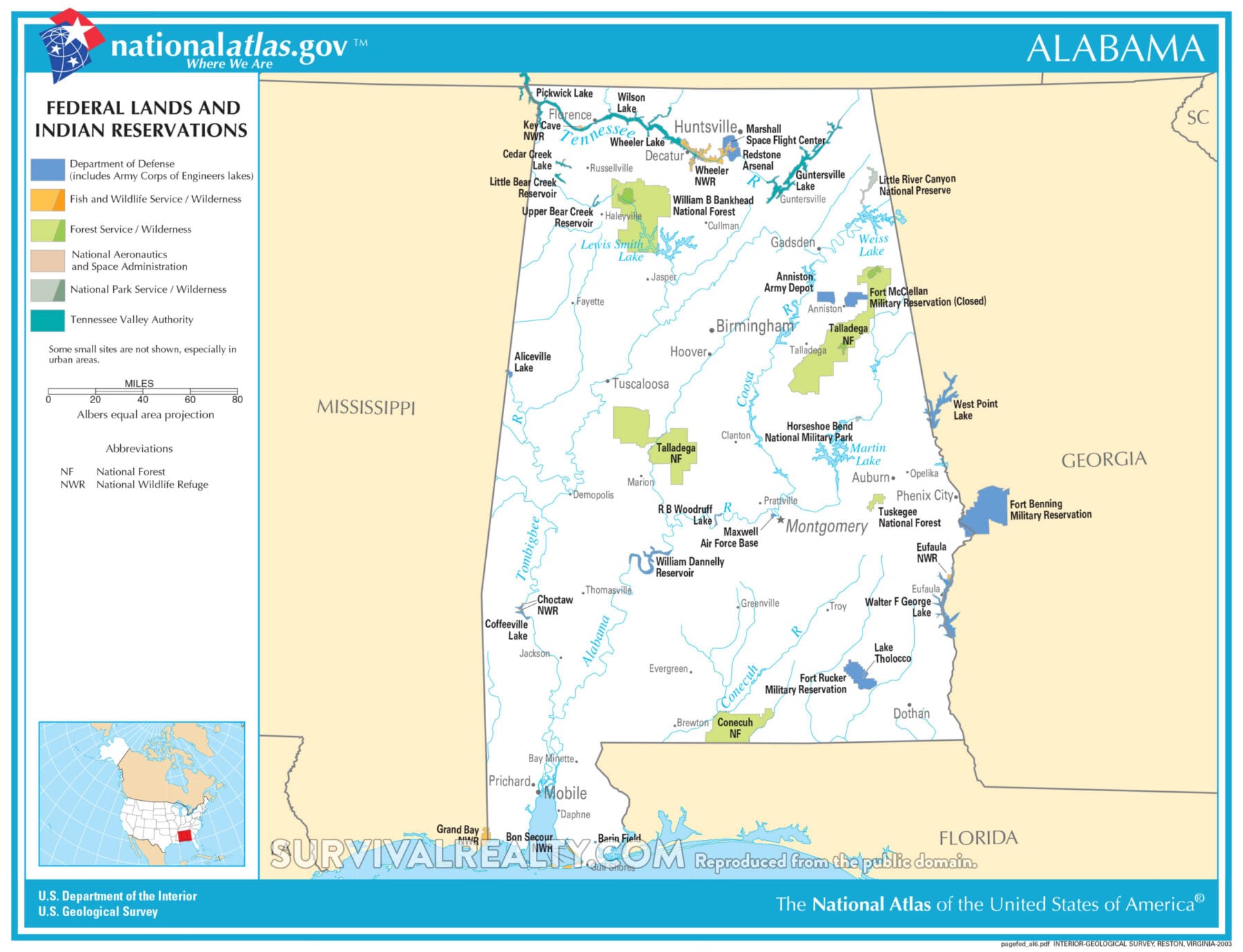 Alabama - SurvivalRealty.com