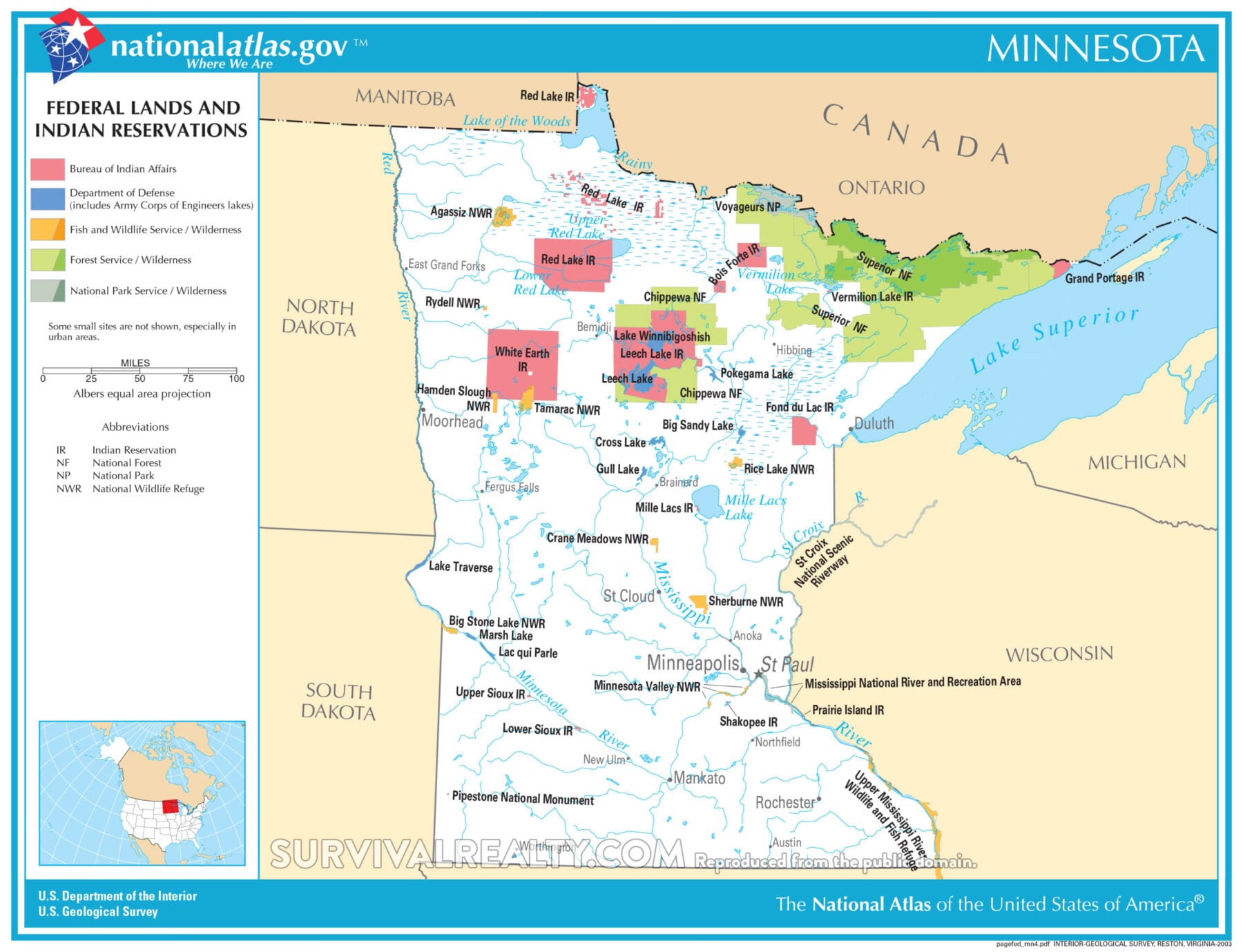 Minnesota - SurvivalRealty.com