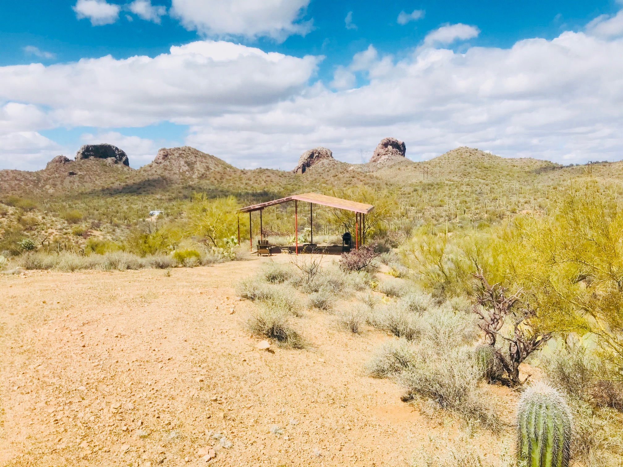 10 acre Off Grid Custom Built Home in Sonoran Desert - SurvivalRealty.com