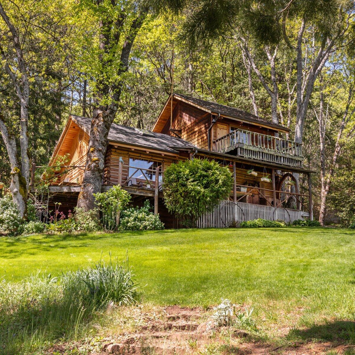 Sustainable Off-Grid Living: 4 Cabins and Bunkhouse on 100 Acres. Owner ...