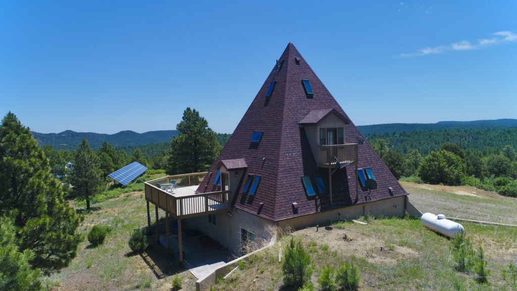 Southern Colorado Survival Oasis with Pyramid Home, Barn, Greenhouse ...
